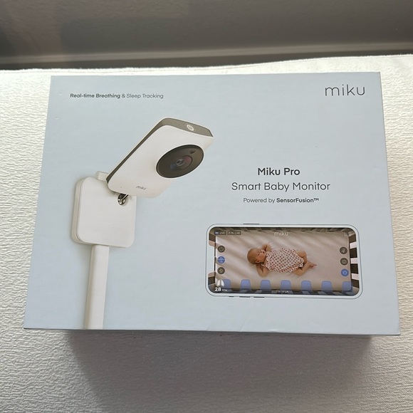 Miku | Other | Miku Pro Smart Baby Monitor With Wall Mount | Poshmark